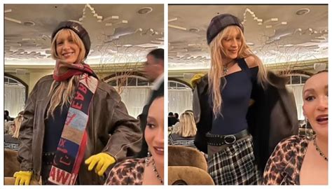 Bella Hadid Rocks Chic Winter Look As She Shares Snaps From Ski Vacation