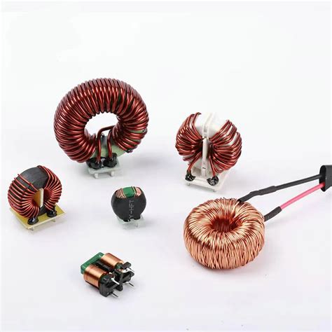 High Current EMI Ferrite Core Toroidal Power Supply Inductor Uh Uh Coil Copper Wire Common
