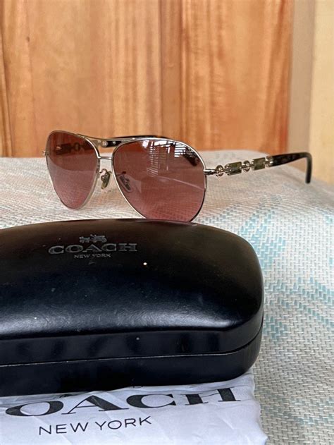 Coach Aviator Sunglasses On Carousell