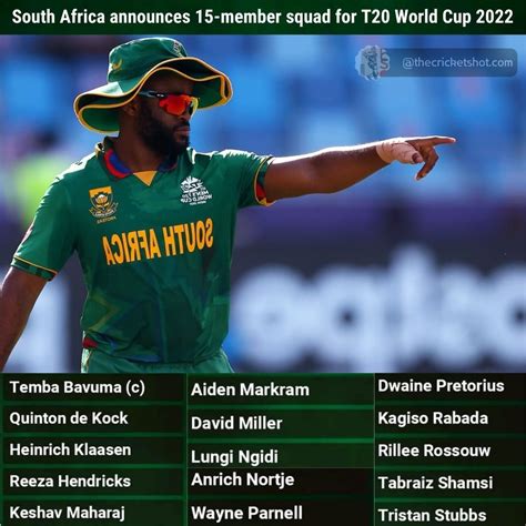 South Africas Powerful Squad For T20 World Cup