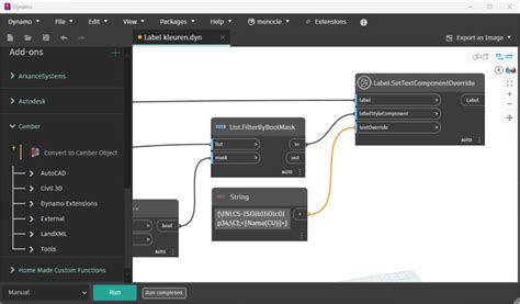 Tekstkleur Aanpassen Van Civil 3D Labels Met Dynamo HuizBlog