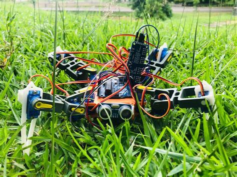 Sandunil Rosairo On Linkedin Spider Bot Arduino Project Done And Dusted