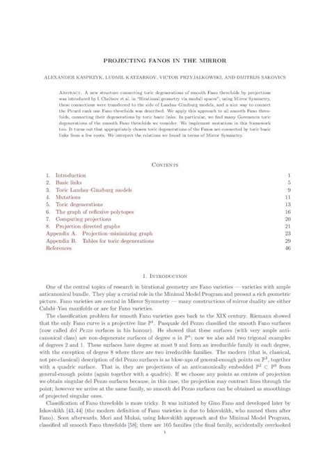 Pdf Au ~kasprzyk Research Pdf