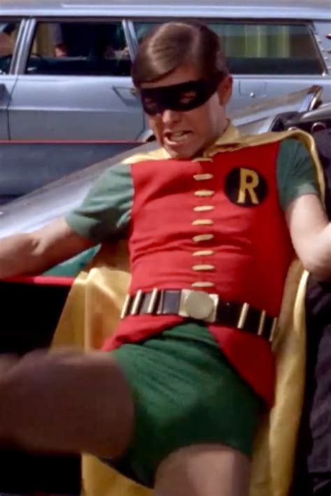 Arguably One Of The Best Robin Bulge Shots In The Show Burt Ward Is Hard Af In These Shots He