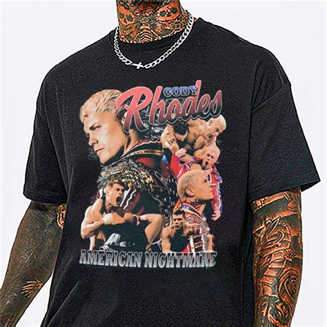 Cody Rhodes Shirt Cody Rhodes Wrestling T Shirt 90s Graphic Tee