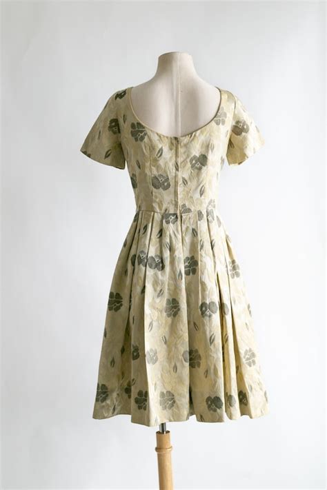 Vintage New Look 1950s Suzy Perette Cocktail Dress Gem