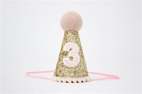 3rd Birthday Hat 3rd Birthday Party Hat 3rd Birthday Etsy