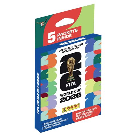 Fifa World Cup 2026™ Panini Sticker Ecoblister 5 Packs Fifa