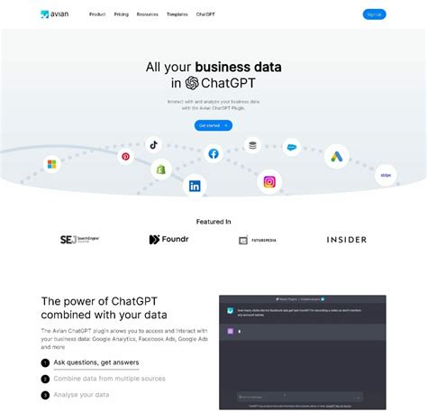 Avian ChatGPT Plugin