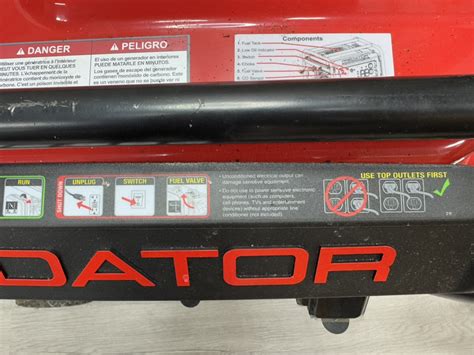 PREDATOR 9000 Watt Gas-Powered Portable Generator with CO SECURE ...