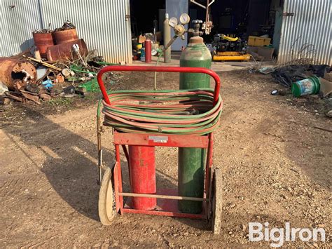 Oxy Acetylene Torch Set On Cart Agriculture Bigiron