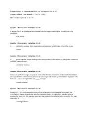 FUNDAMENTALS OF MANAGEMENT TEST OF Docx FUNDAMENTALS OF MANAGEMENT TEST OF Chapters