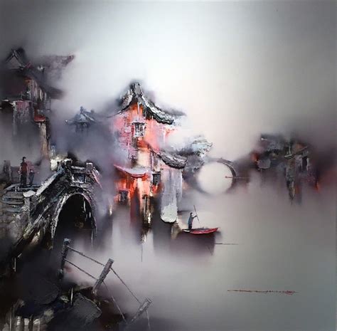 Gao Xiao Yun 高小云 烟花三月 Misty Cloud 2017 Artsy