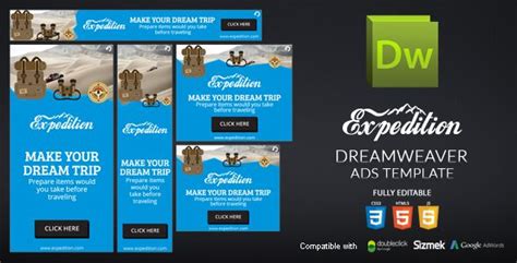 Html Banner Dreamweaver Template V Code Market