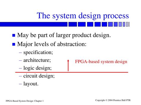 PPT FPGA Based System Design PowerPoint Presentation Free Download ID