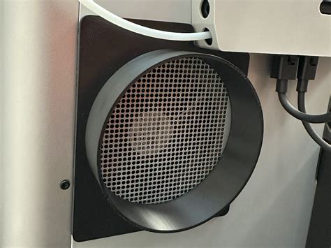 100mm Magnetic Exhaust Flange W Ams Buffer Cutout By Nuurban