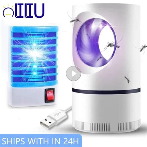 광촉매 Led 모기 퇴치기 스마트 Usb 안티 모기 킬러 램프 트랩 랜턴 조용한 흡입 곤충 버그 재퍼 램프 모기 퇴치기 모기채
