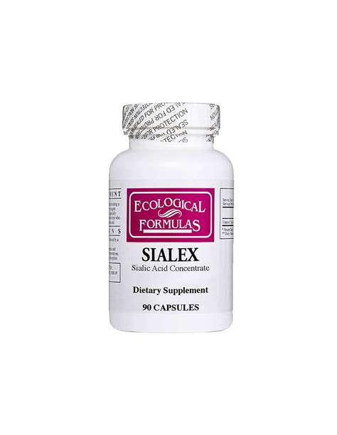 Sialex Сиалекс Сиалова киселина 90 капсули Ecological Formulas