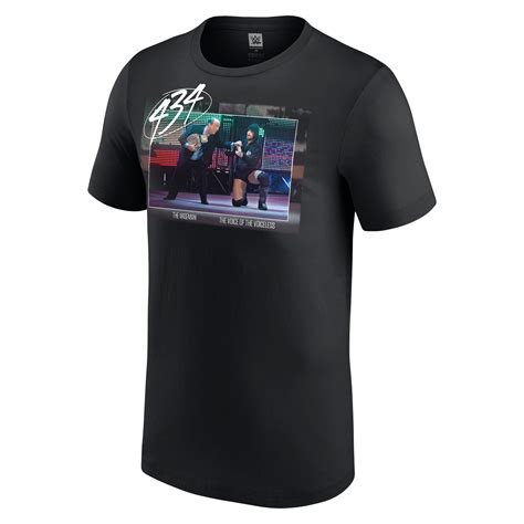 Mens Black Paul Heyman And Cm Punk T Shirt Heyman Hustle Shop
