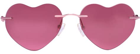 Loving Rose Gold Heart Sunglasses