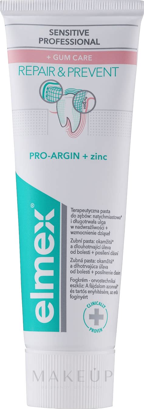 Elmex Sensitive Professional Repair & Prevent - Toothpaste | MAKEUP