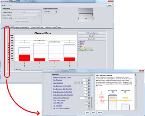 Design Center GUI CapTIvate Technology Guide Documentation