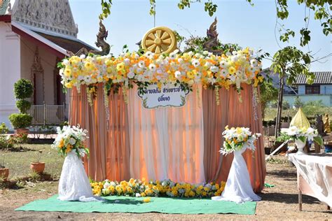 รับจัดฉาก ซุ้ม งานแต่ง งานบวช ถ่ายรูป ราคาถูก By ช่อมะลิ