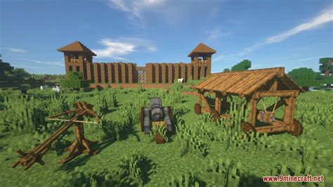 Medieval Siege Machines Mod 1minecraft