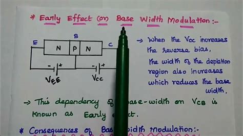 Common Base Configuration Cb Configuration Bjt Youtube