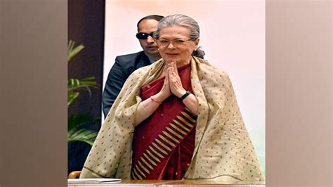 Sonia Gandhi Elected Unopposed To Rajya Sabha From Rajasthan