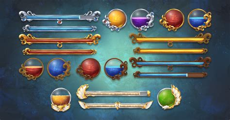 Ultimate Health Bar Collection 2d Icons Unity Asset Store