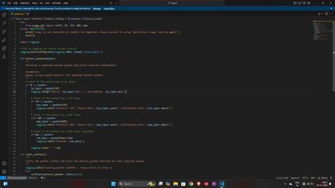 jayanth putta on linkedin internship networksecurity python scapy