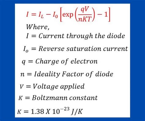 Factors Affecting Ideality Factor Of Diode Archives Electrical Volt