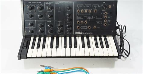 Korg Ms 10 Vintage Analog Semi Modular Synthesizer Sn 131236