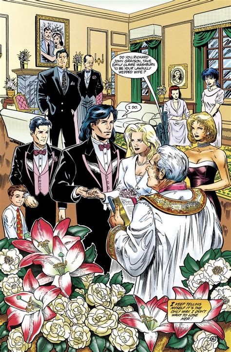 Comic Excerpts The Many Weddings Of Dick Grayson Various Rnightwing