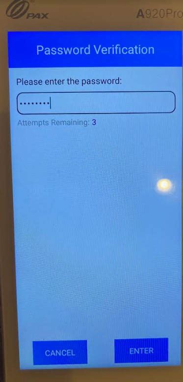 Programming The Pax A920 Pro Certek Software