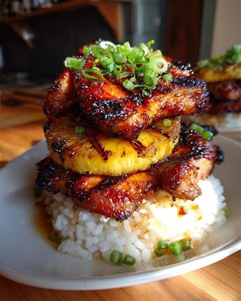 Easy Hawaiian Huli Huli Chicken Stack Recipe 30 Minute Joy Love This