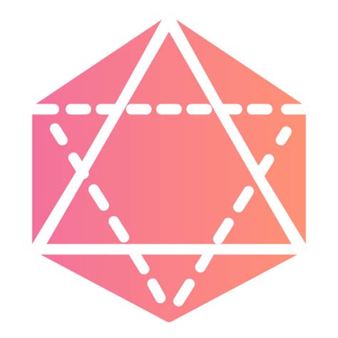 Octahedron Generic Gradient Fill Icon