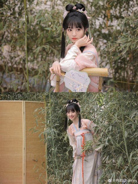 田曦薇 Tian Xiwei Chinese Actress Hanfu Photograph Photoshoot Chinese Beauty