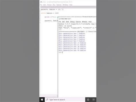 Fibonacci, tuple assignment || #38 Python Tutorial for Beginners | Fibonacci Sequence - YouTube