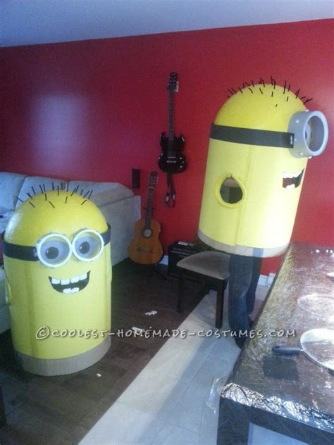 Coolest Homemade Despicable Me Minions Costume