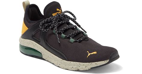 Puma Electron 20 Open Road Athletic Sneaker In Blackapricotdeep Forest At Nordstrom Rack For