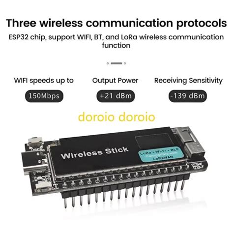 TYPE C 0 49 ESP32 S3 Wireless Stick V3 LoRa WIFI Bluetooth Development
