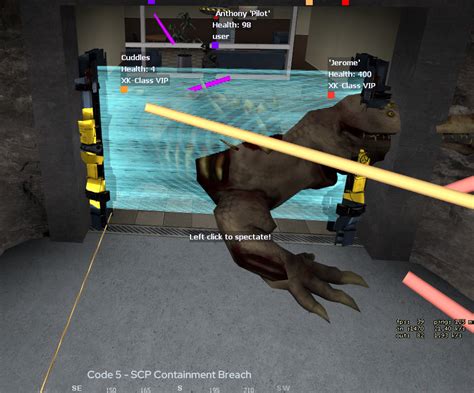 Scp 682 Cannot Pass Through Ert Shields Anymore When Cuffed · Issue