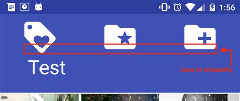 Android Why Are My Buttons Click Areas Too Small Inside A