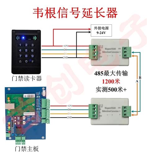 Wiegand Wiegand Signal ExtenderWiegand To Twoway Converter Automatically Recognizes All WG