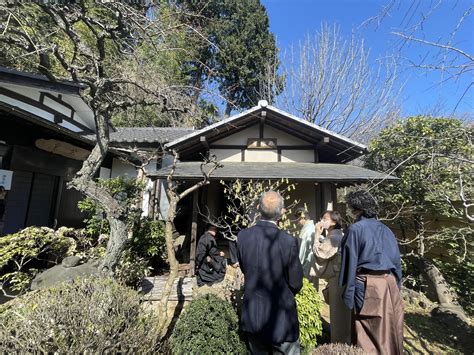 友人の茶会 3 茶庭の造園裏千家髙橋庭園 高橋庭園