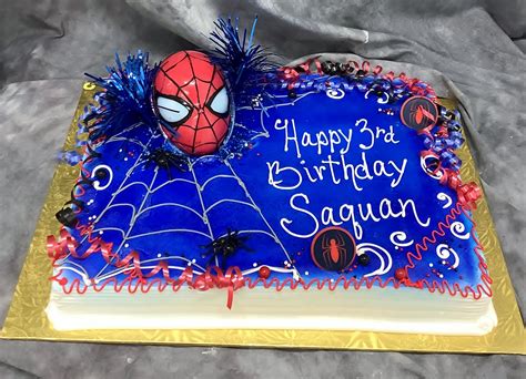 Spider Man Sheet Cake Ideas Spider Man Cake 2 Whipped
