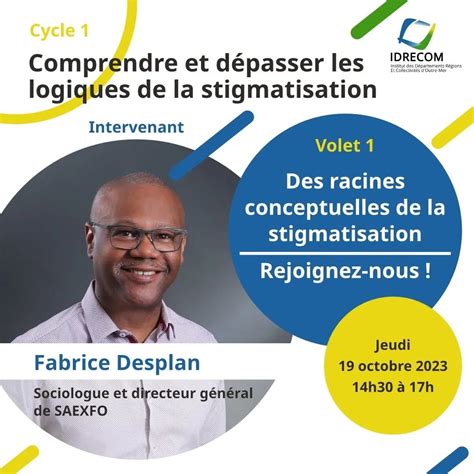 Paris Stigmatisation Outremer 2tf Sociology Jeudi Parisfrance Lancement Saexfo