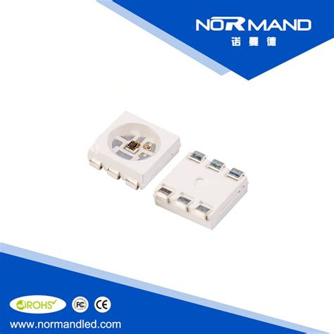 Dual Signal Individually Addressable 6 Pin SK9822 LED Chip